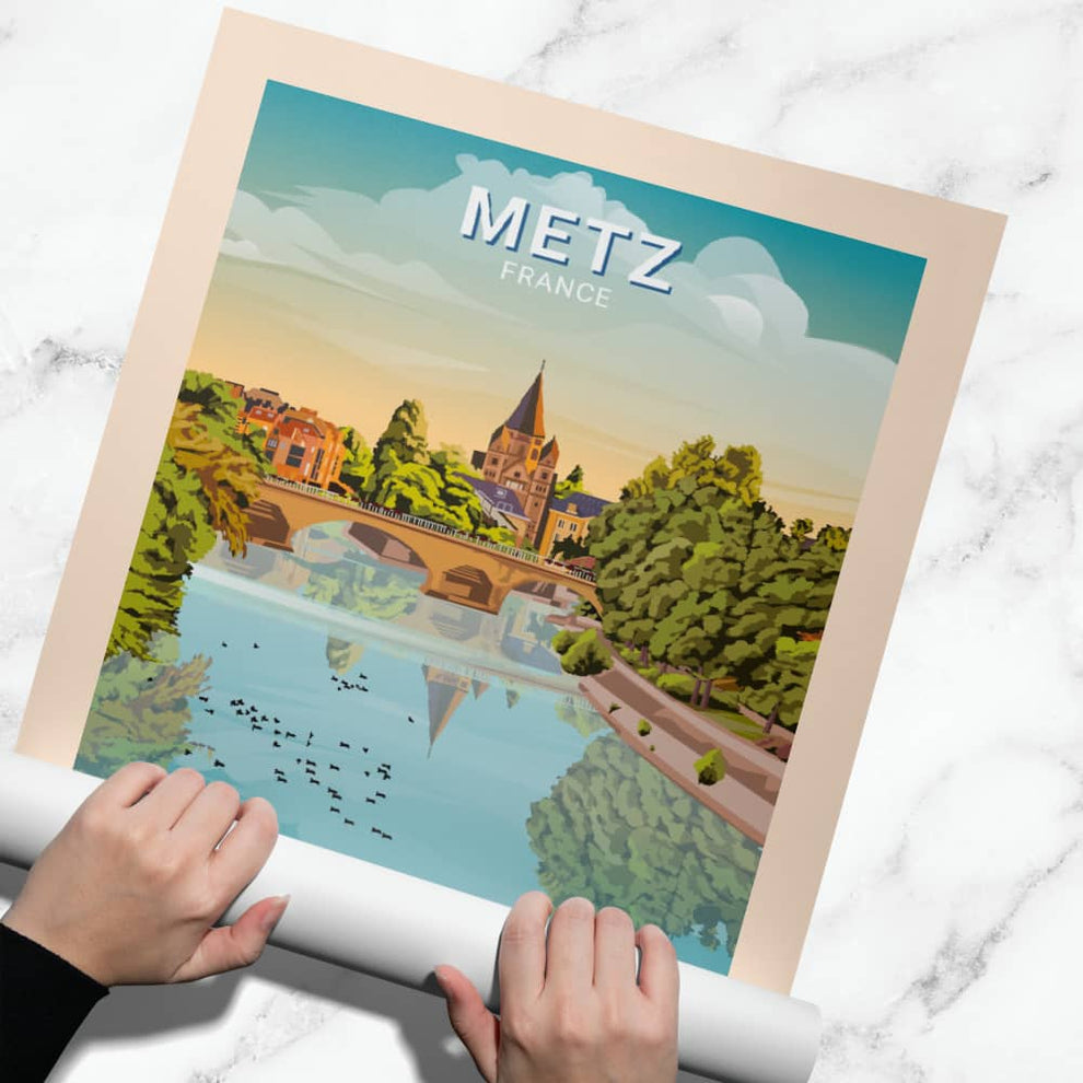Affiche Metz