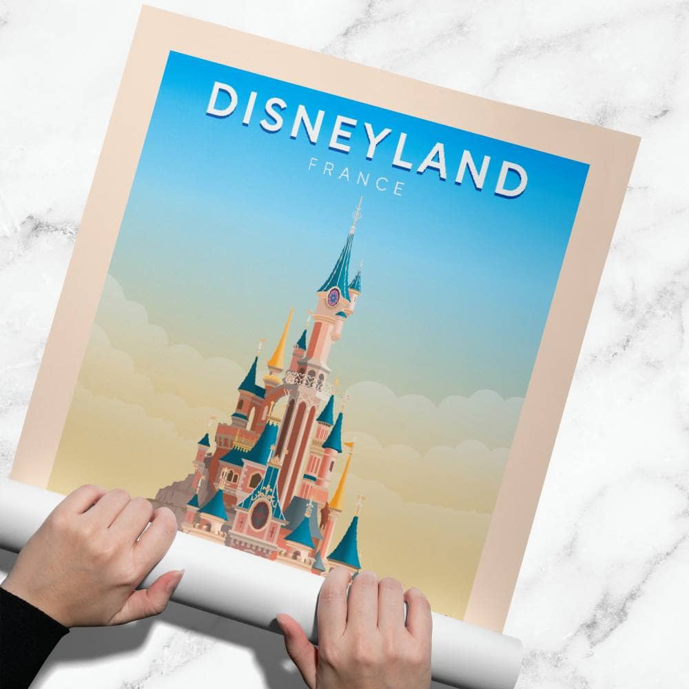 Affiche Disneyland Paris